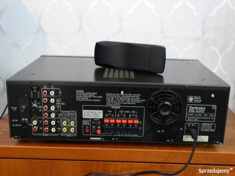 Amplituner Technics SA-GX370 pilot sprawny.WYSYŁKA. Jasło - Sprzedajemy.pl