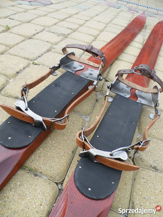 Stare drewniane narty 195 cm Pruchnik - Sprzedajemy.pl