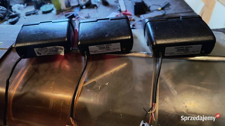 Federal Signal Corporation Viper S2 lampa kierunkowa jak Elektra Gamet ...