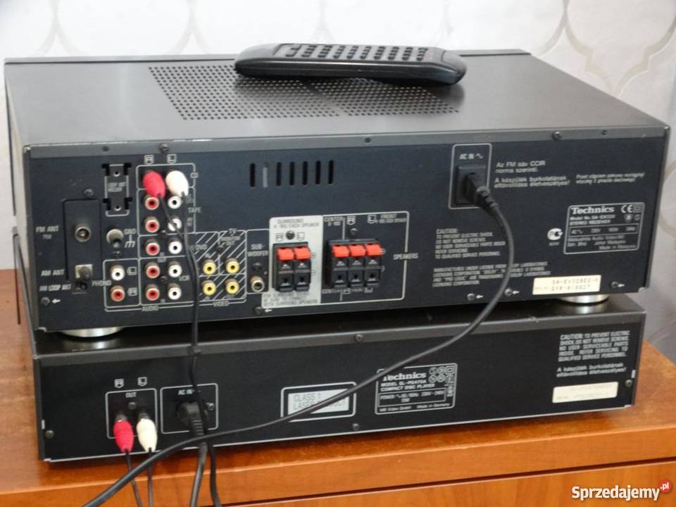 Amplituner z CD Technics SA-GX320 pilot sprawny.WYSYŁKA. Jasło ...