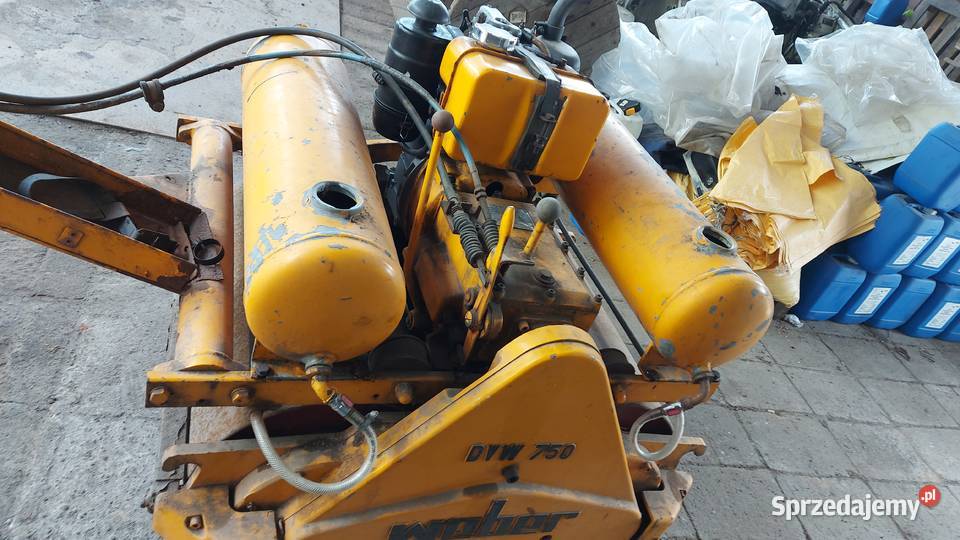 Walec Weber DVW 750 silnik hatz e79. Poznań - Sprzedajemy.pl