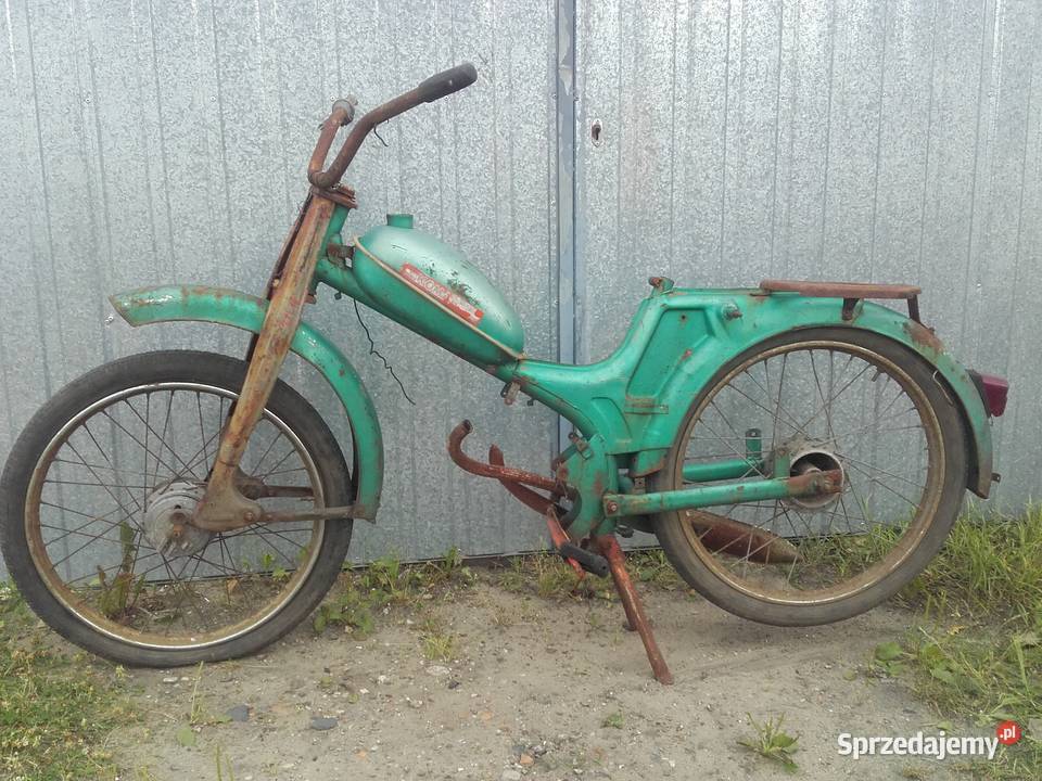 Motorower Romet Komar 3 rama z kołami PRL Włocławek - Sprzedajemy.pl