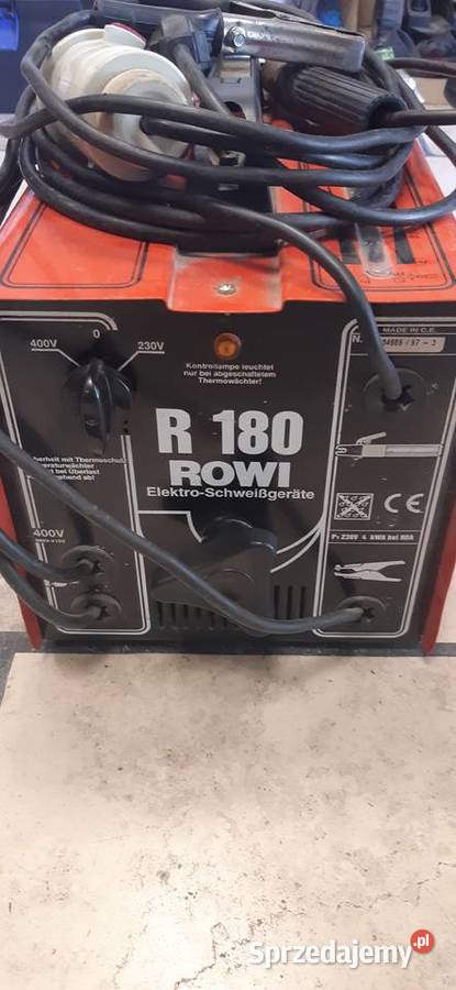 Spawarka ROWI R180 230V 400V Nowy Targ - Sprzedajemy.pl