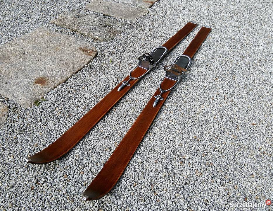 Stare drewniane narty Mesta Pionier-S Szklarska Poręba - Sprzedajemy.pl