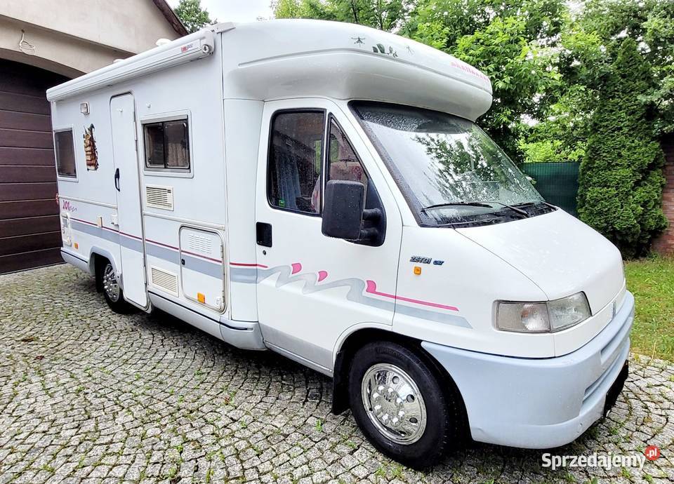 Kamper Fiat Ducato 2.5 TD Challenger półintegra PERFEKCYJNY STAN!! Łódź - Sprzedajemy.pl