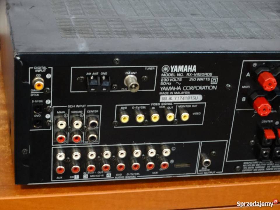 Amplituner Yamaha RX-V420 RDS. WYSYŁKA. Jasło - Sprzedajemy.pl