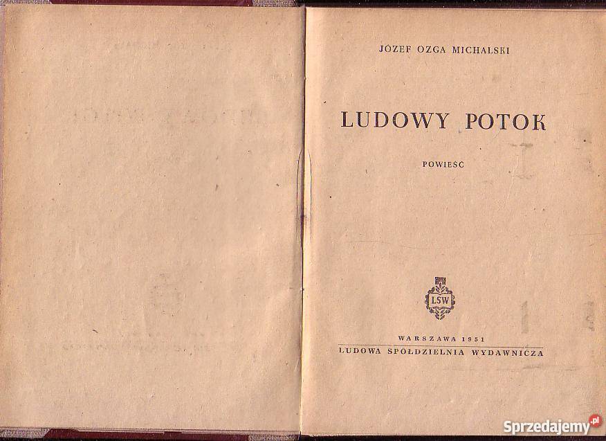 (9557) LUDOWY POTOK – JÓZEF OZGA MICHALSKI Czyrna - Sprzedajemy.pl (9557) LUDOWY POTOK – JÓZEF OZGA MICHALSKI Czyrna - Sprzedajemy.pl