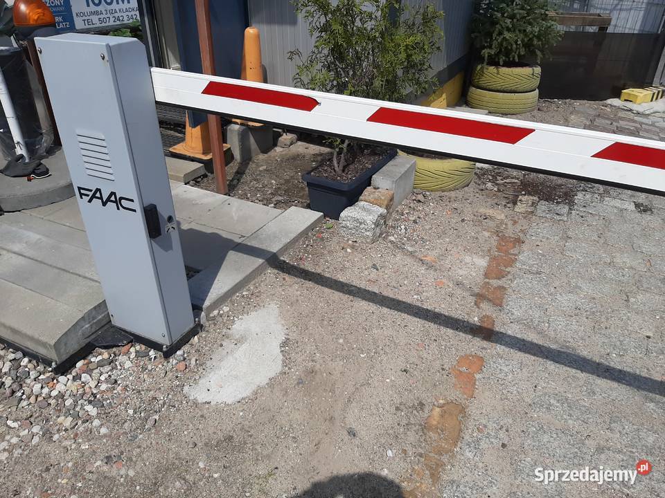 Szlaban hydrauliczny Faac 615 BPR, długość ramienia 3m+podst Szczecin - Sprzedajemy.pl