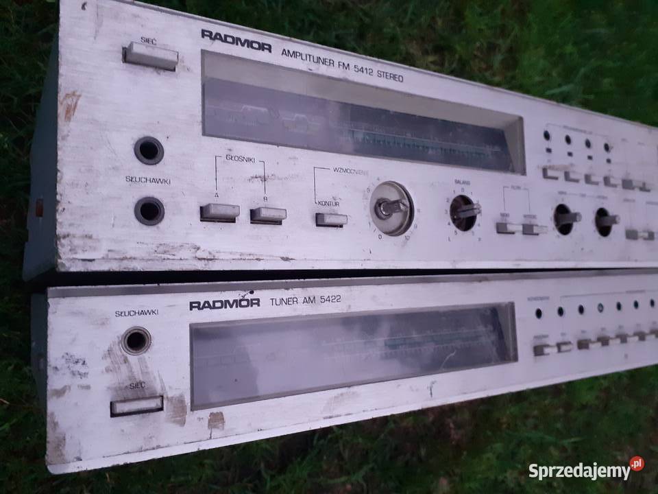 Amplituner Radmor 5412,Tuner 5422 do naprawy,na części. Tuszkowo ...