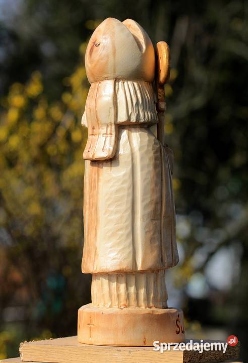 Św. Ambroży rzeźba Ludowa Gniezno - Sprzedajemy.pl