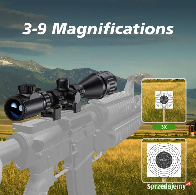 Luneta celownicza celownik Bestsight 3-9x40 AOEG Nowy Targ - Sprzedajemy.pl