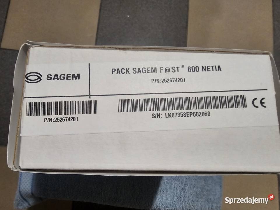 Router Sagem Netia do internetu. Czarna Woda - Sprzedajemy.pl