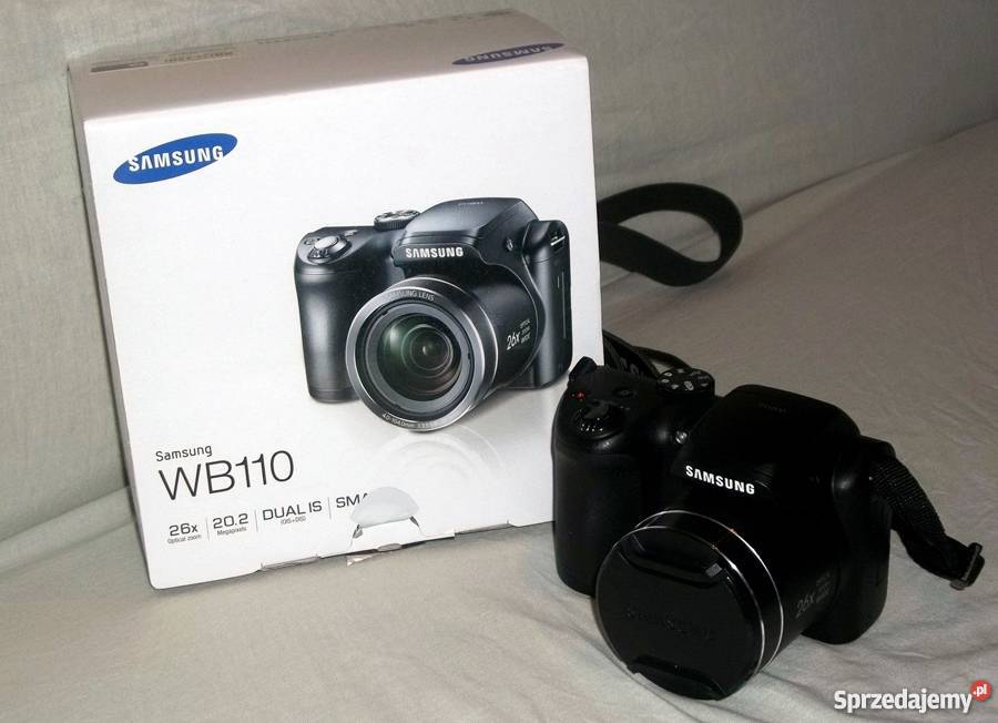 Aparat Samsung WB110 Czarny - JAK NOWY! Sosnowiec - Sprzedajemy.pl