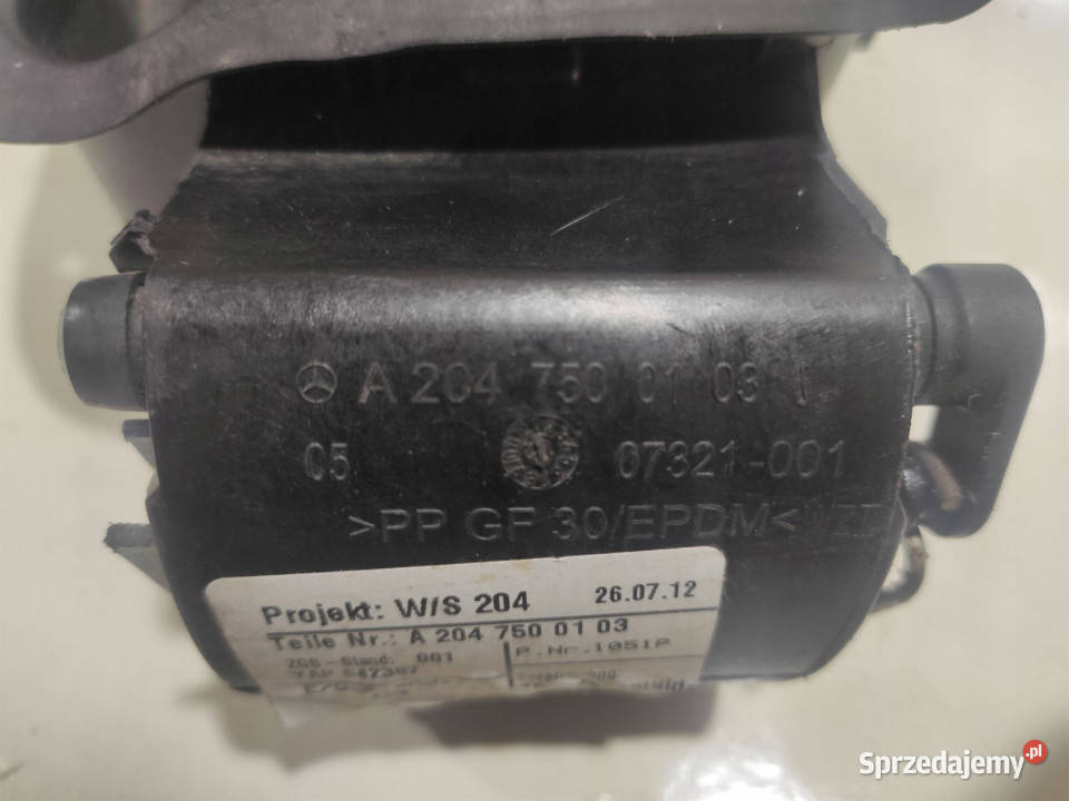 KLAPKA WLEWU PALIWA MERCEDES W204 2047500103 Murzynowo - Sprzedajemy.pl