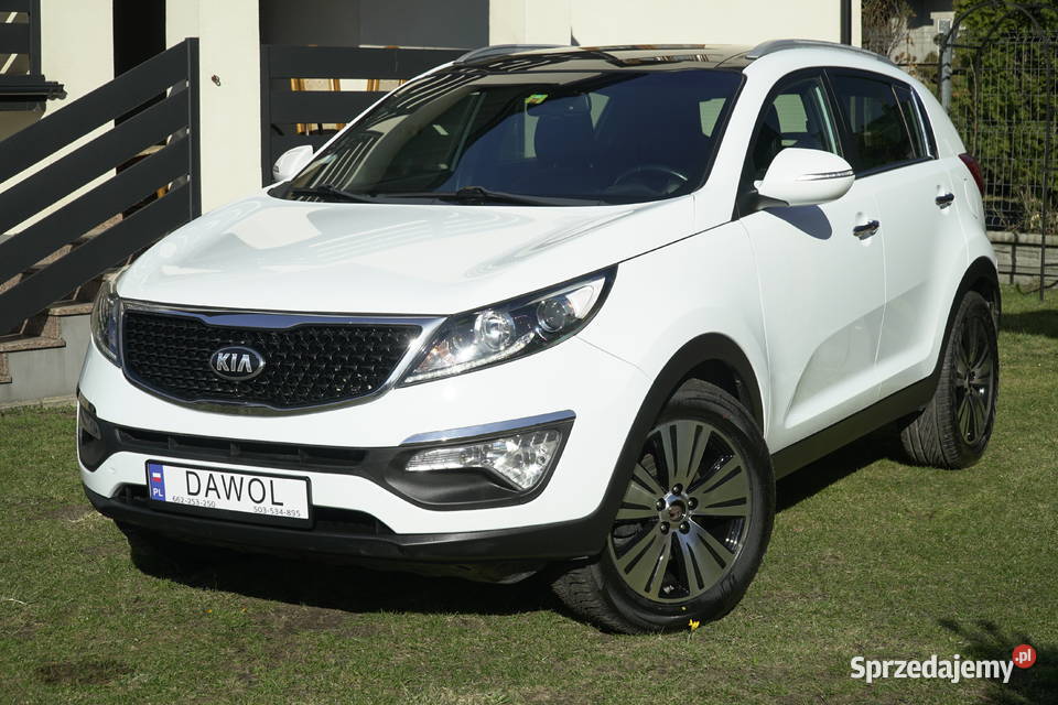 Kia Sportage Kamerka Nawigacja Półskóra Serwisowana Oryginał Pierrwszy właś Kielce - Sprzedajemy.pl