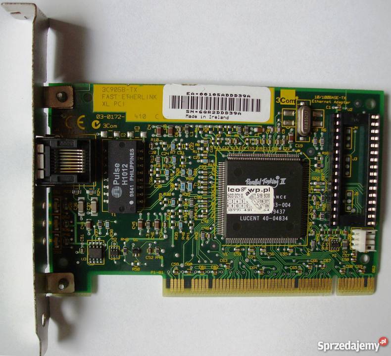 Karta sieciowa LAN na PCI, 3Com Fast EtherLink XL (3C905B-TX Lublin ...