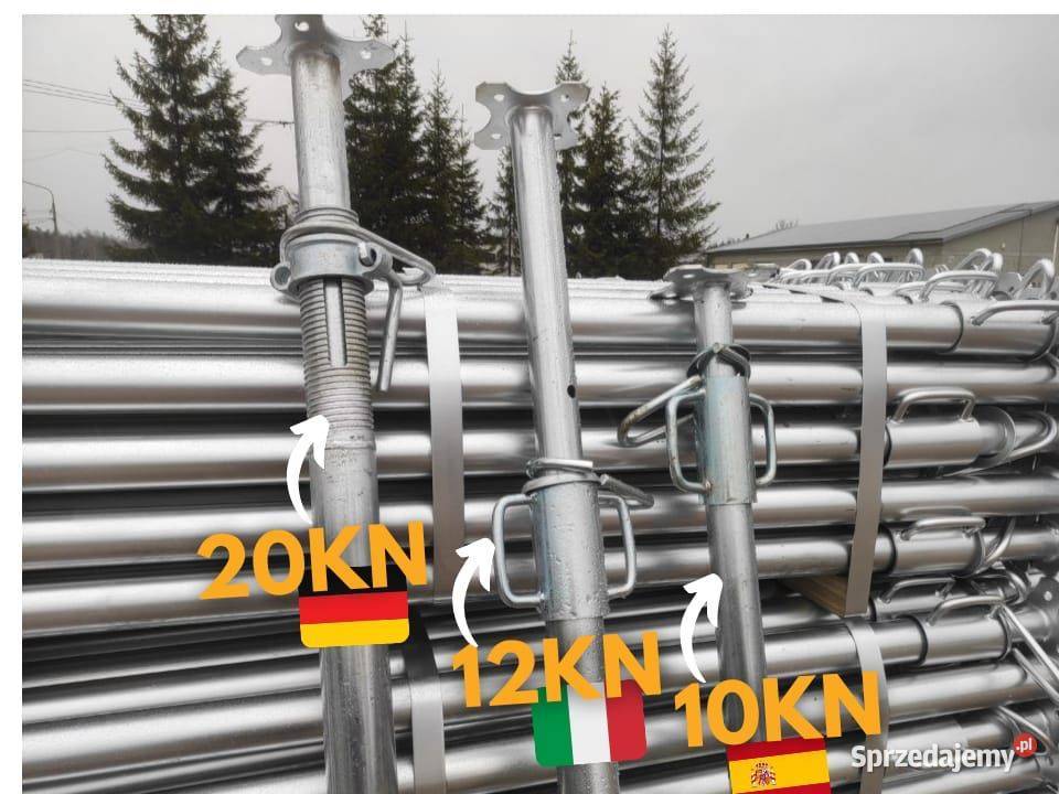 Podpory budowlane stemple 10kN 1,80-3,0m Detal od 5 szt PROM Wiąg ...
