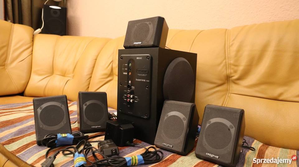 Creative Inspire P5800 Kolumny 5.1 + Subwoofer Cena 130 zł. Kraków ...