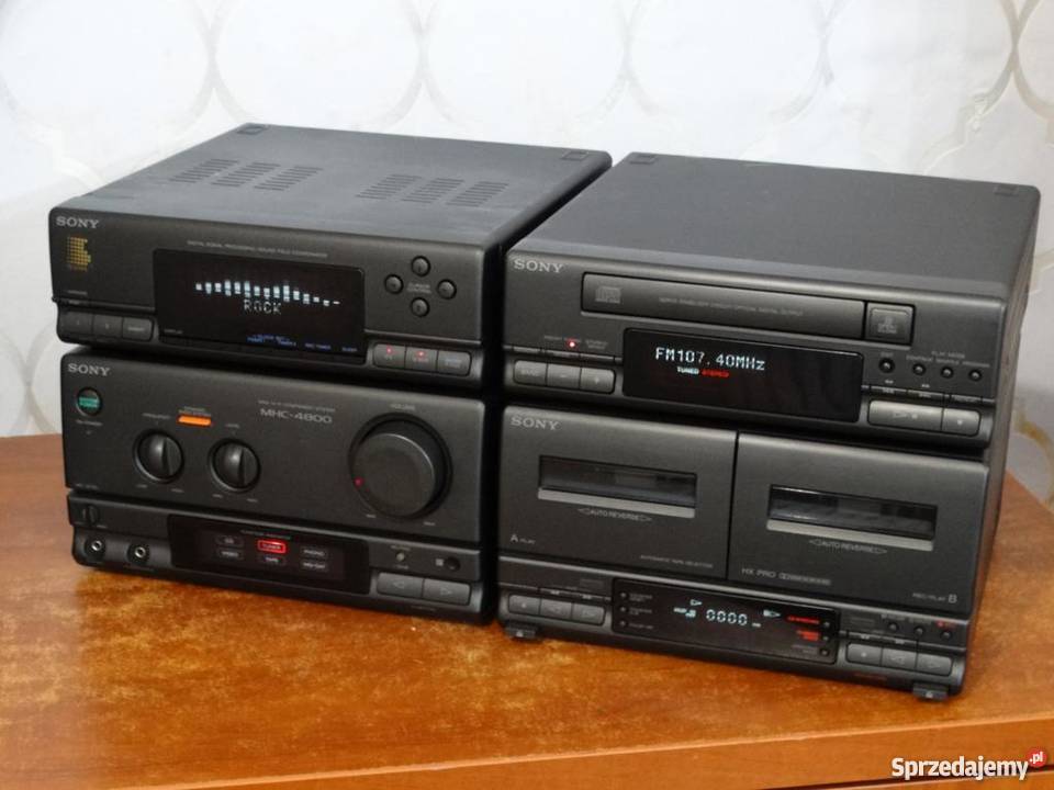 Wieża Sony MHC-4800 duży zestaw WYSYŁKA. Jasło - Sprzedajemy.pl