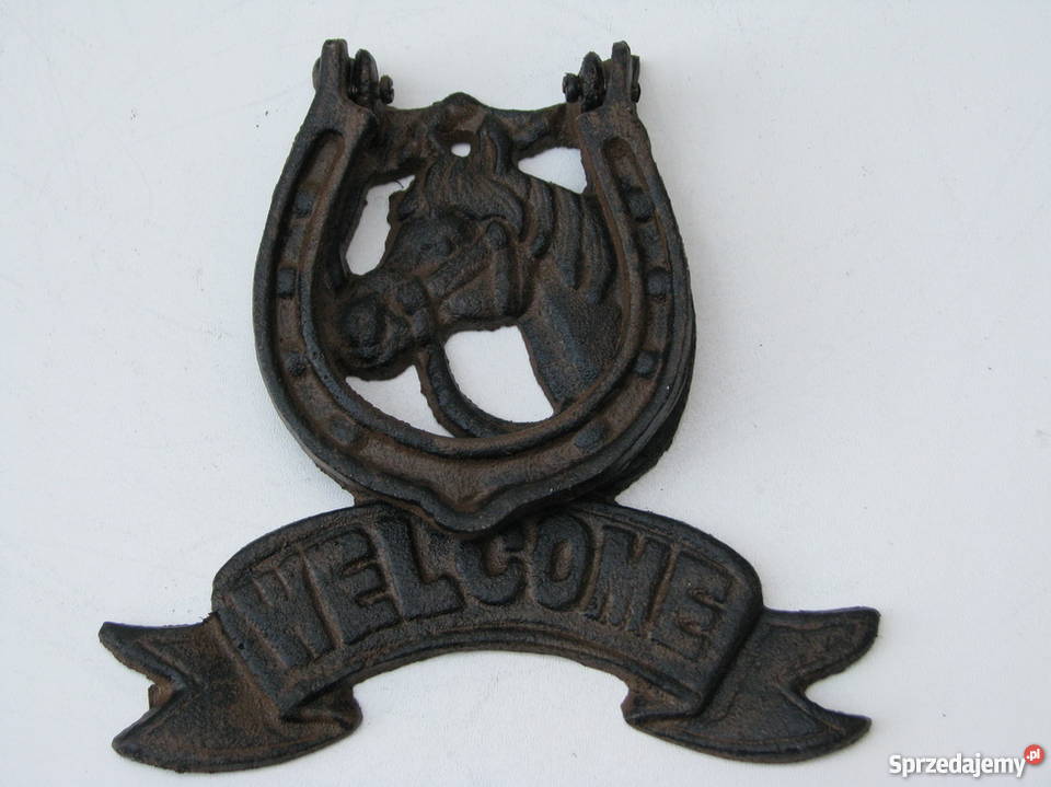 ŻELIWNA KOŁATKA - koń z podkową - PIĘKNA UNIKALNA Kraków - Sprzedajemy.pl