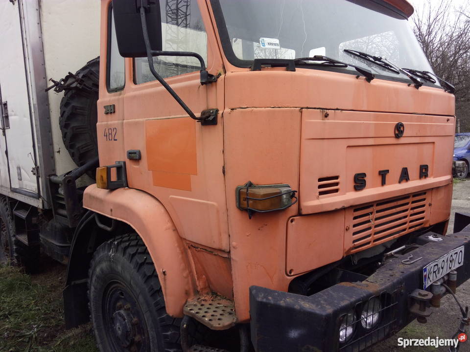 Star 744 244 4x4 terenowy specjalny wyciągarka stan BDB Krynica-Zdrój ...
