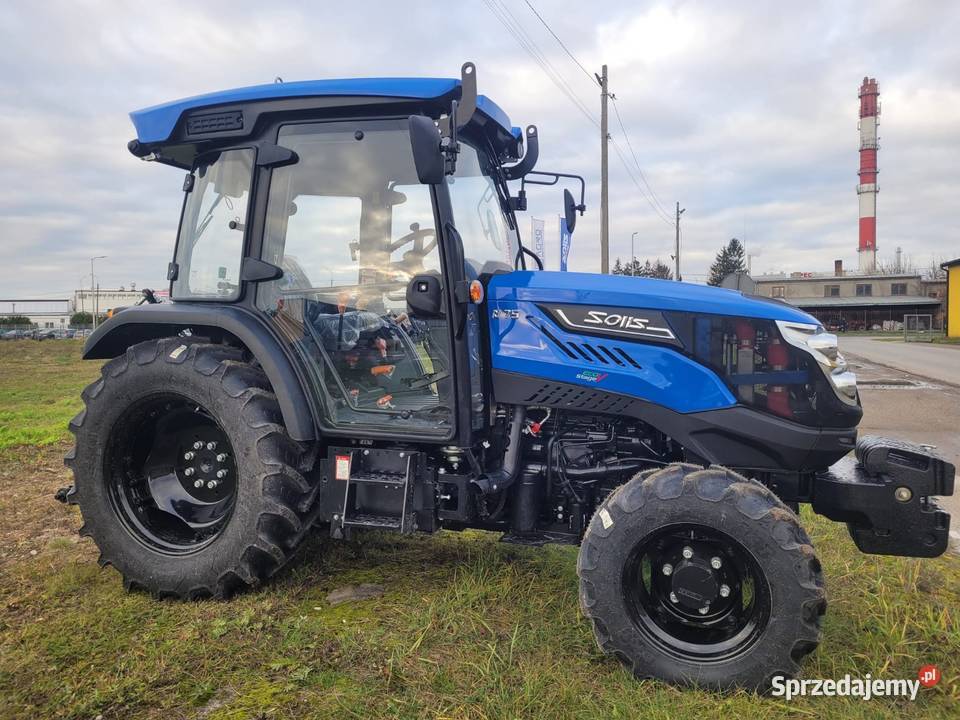 Ciągnik sadowniczy SOLIS 75KM 4x4 4cylindry licencja Yanmar Nowy ...
