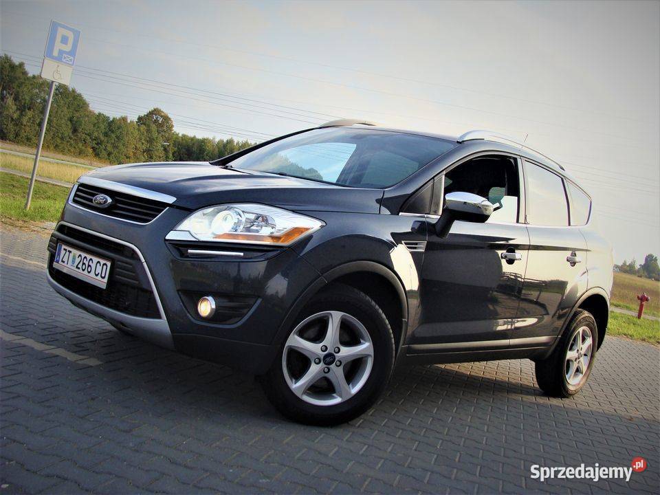Ford Kuga 4WD titanium skóra panorama Navi sprowadzony 4x4 Nowy Targ ...
