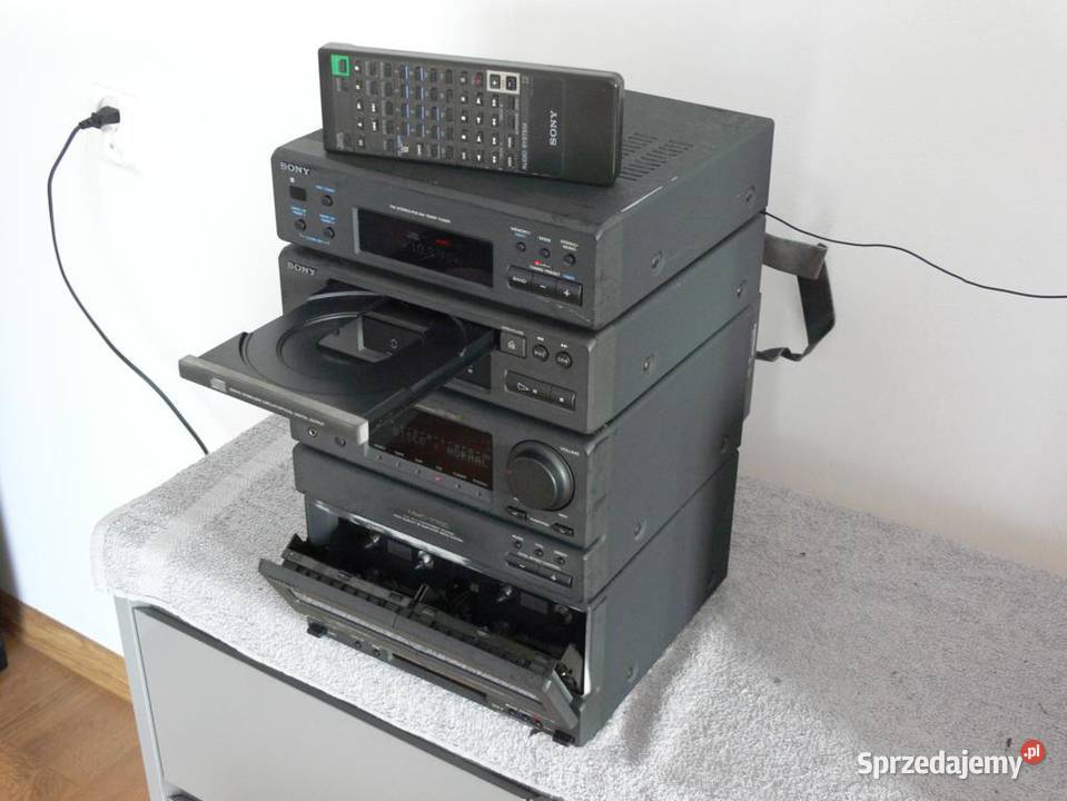 Wieża Sony MHC-3700 pilot. Mocna. WYSYŁKA. Jasło - Sprzedajemy.pl