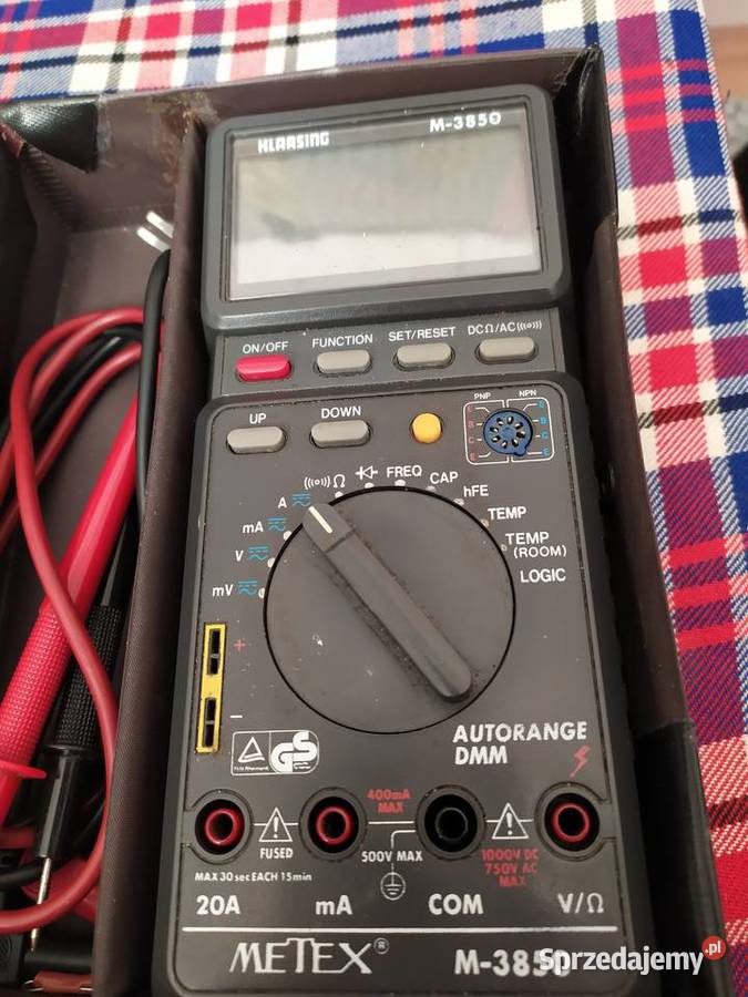 Sprzedam Multimetr M3850 Metexa Ostróda - Sprzedajemy.pl
