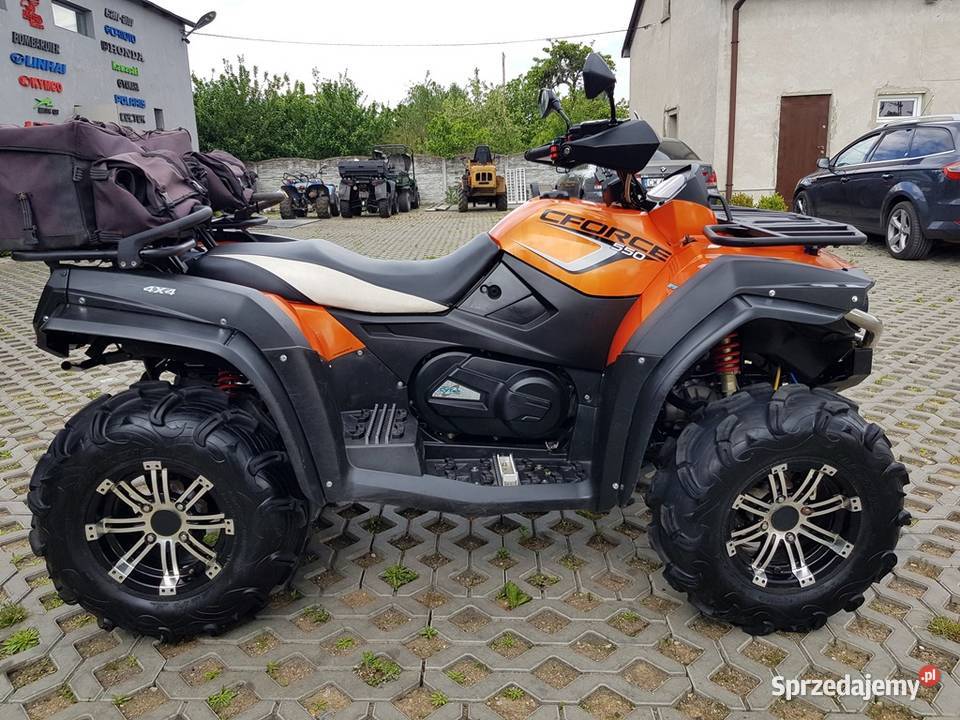 CF MOTO CFORCE 550 LONG 4x4 Wspomaganie *SERWIS * DOSTAWA * Wały A ...