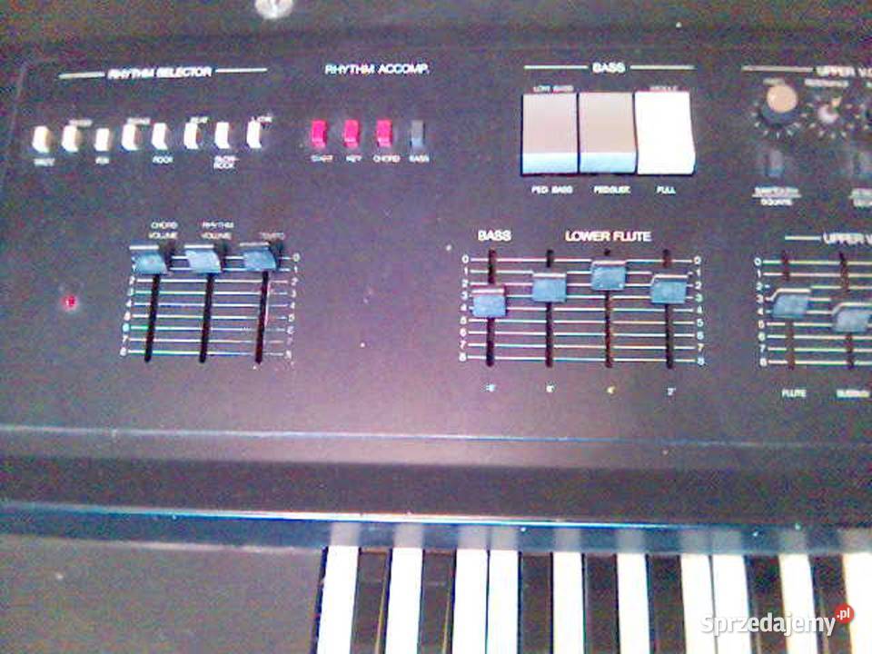 Estrada 207AR,klawiatura nożna, PRL, organy, retro, Unitra Tuszkowo ...