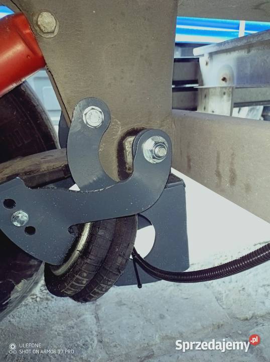 Mechanizm podnoszenia osi Schmitz podnoszenie naczepa firanka izoterma ...