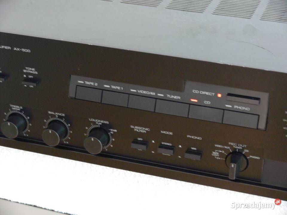 Japoński wzmacniacz Yamaha AX-500 mocny 430 wat. Jasło - Sprzedajemy.pl
