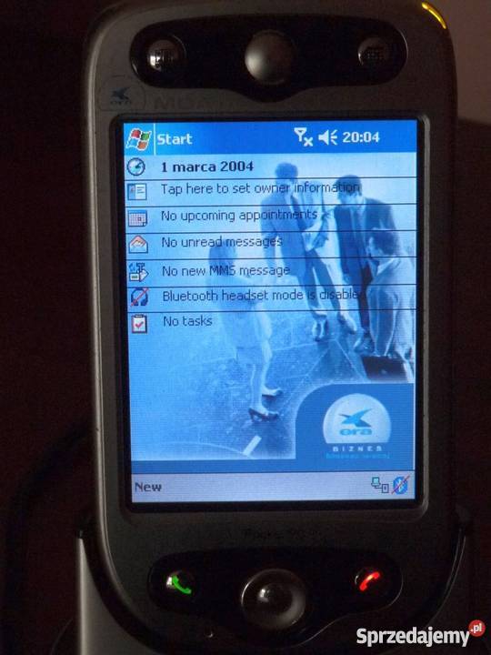 Palmtop Pocket PC Era MDA 2 z funkcją telefonu komórkowego Kraków ...