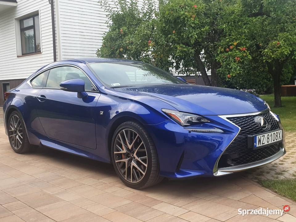 Lexus RC 200t F-sport z polskiego salonu Warszawa - Sprzedajemy.pl