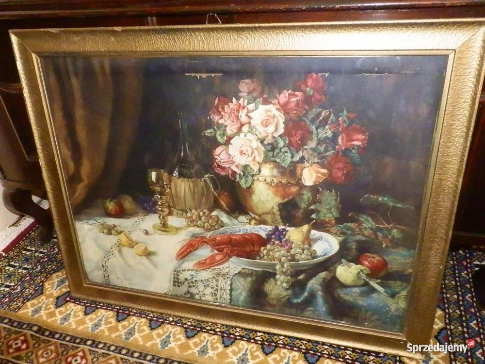 Piękna akwarela - Willy Hanft - Sprzedajemy.pl