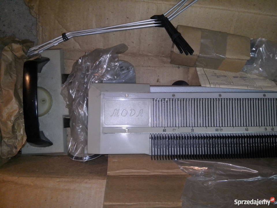 NOWA maszyna dziewiarska MODA MD-23 z wyposażeniem + kryszta Gliwice ...