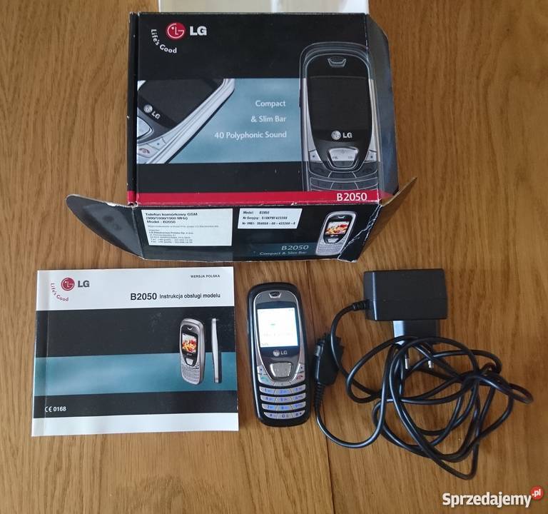LG B2050 - niemal idealny stan - simlock T-Mobile - ład.+ins Mogilno ...