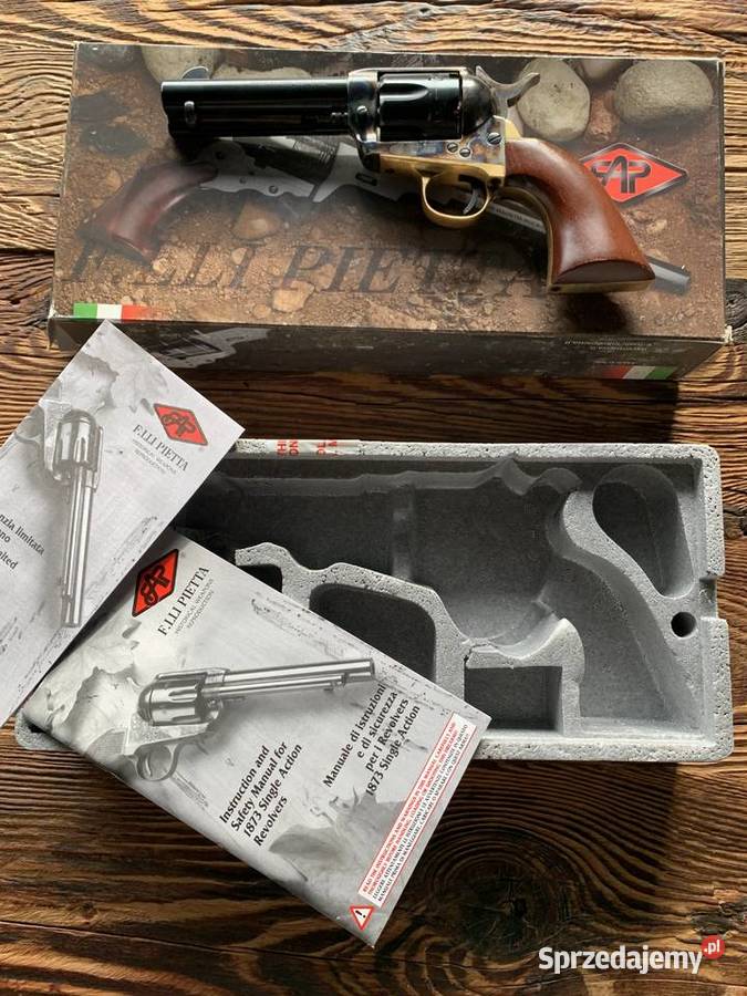 Rewolwer czarnoprochowy Cattleman 4,5” kal 44 Pietta. Wrocław ...