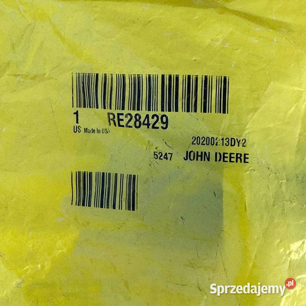 RE28429 Korek wlewu oleju hydraulicznego John Deere - Sprzedajemy.pl