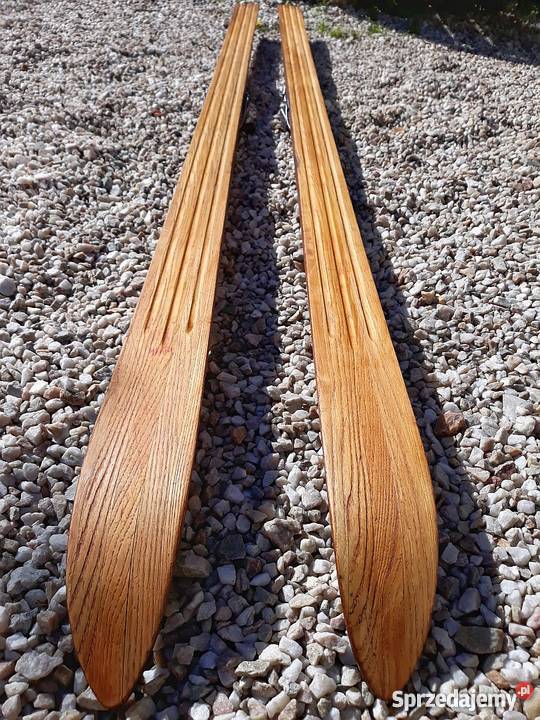 Stare drewniane narty skokowe Szklarska Poręba - Sprzedajemy.pl