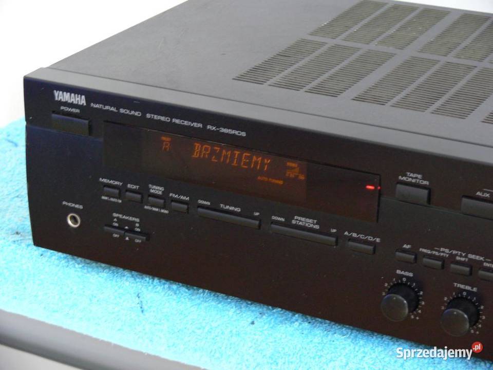 Wzmacniacz z radiem Yamaha RX-385RDS. WYSYŁKA. Jasło - Sprzedajemy.pl