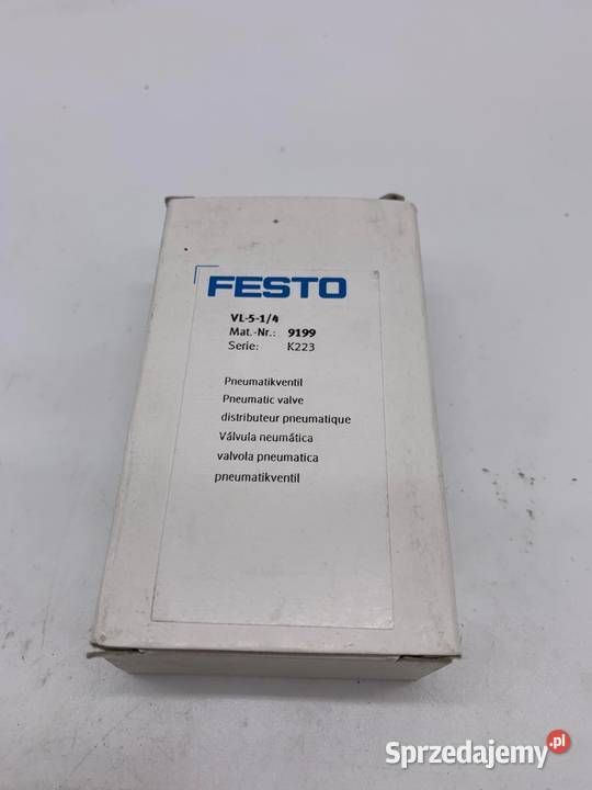 Festo VL-5-1/4 (9199) Zawór pneumatyczny Warszawa - Sprzedajemy.pl