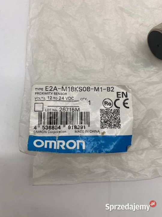 Omron E2A-M18KS08-M1-B2 Inductive Sensor Warszawa - Sprzedajemy.pl