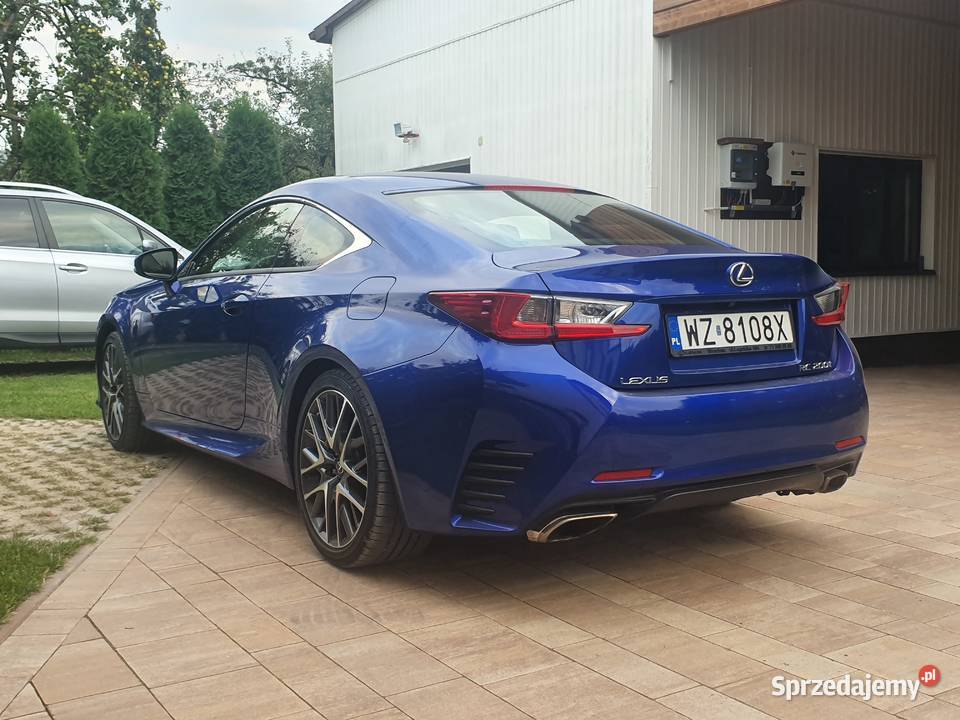 Lexus RC 200t F-sport z polskiego salonu Warszawa - Sprzedajemy.pl