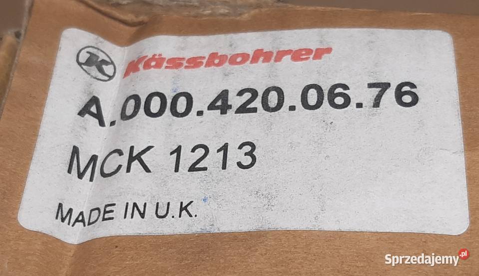 ZESTAW NAPRAWCZY ZACISKU HAMULCA MERCEDES VOLVO A0004200676 Mielęcin ...