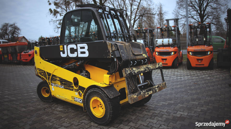 Wózek teleskopowy ładowarka teleskopowa JCB TLT35D TLT35 35 Kęty ...