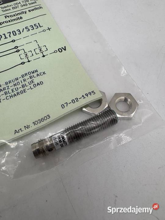 Baumer IFRM 08P1703/S35L Czujnik indukcyjny Warszawa - Sprzedajemy.pl