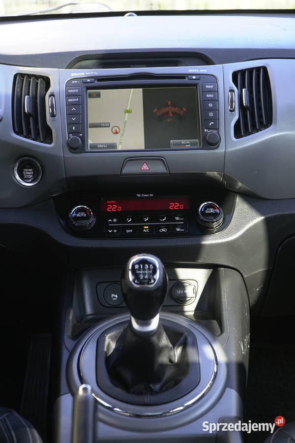 Kia Sportage Kamerka Nawigacja Półskóra Serwisowana Oryginał Pierrwszy właś Kielce - Sprzedajemy.pl