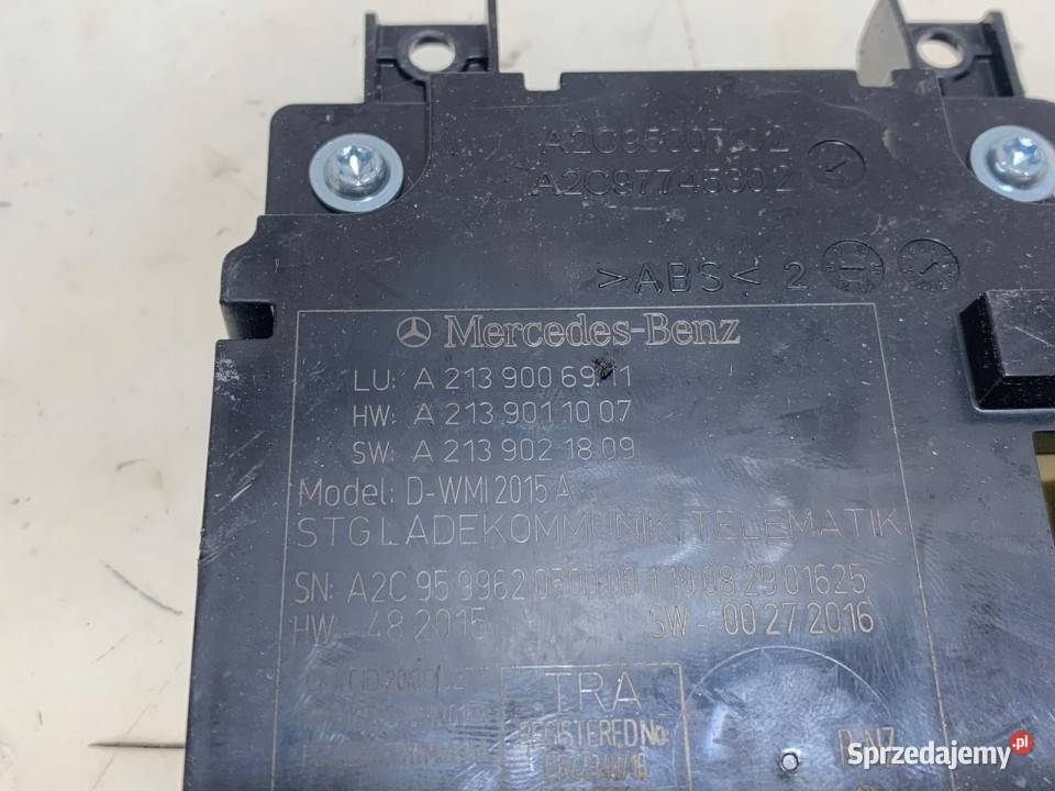 MODUŁ ŁADOWANIA INDUKCYJNEGO MERCEDES 2139006911 Murzynowo - Sprzedajemy.pl